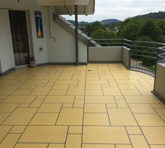 Balkonabdichtung und Wärmedämmung mit Triflex BIS